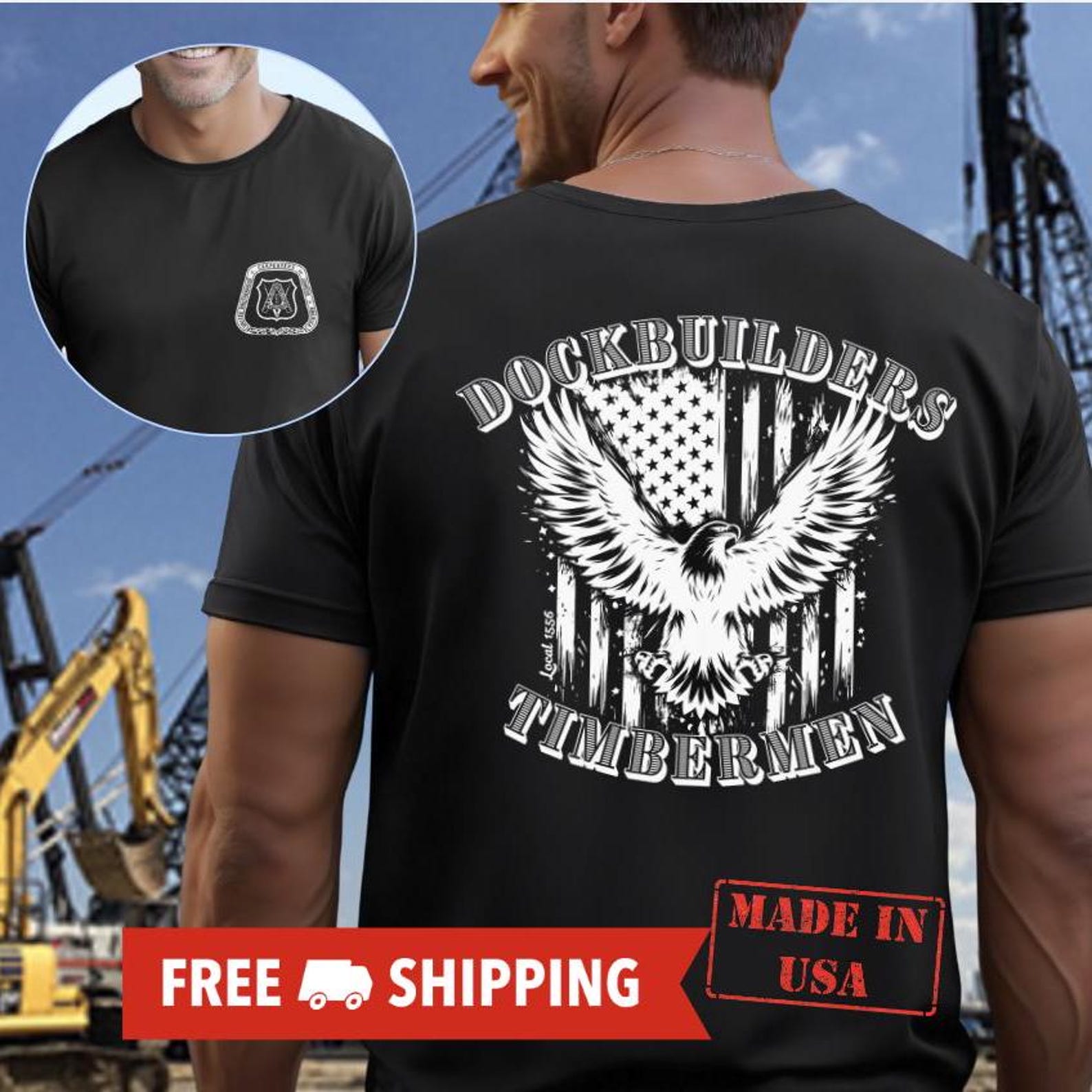 Carpenters Local Union 1556 Shirt, NYCDCC Shirt, Proud Union Worker ...