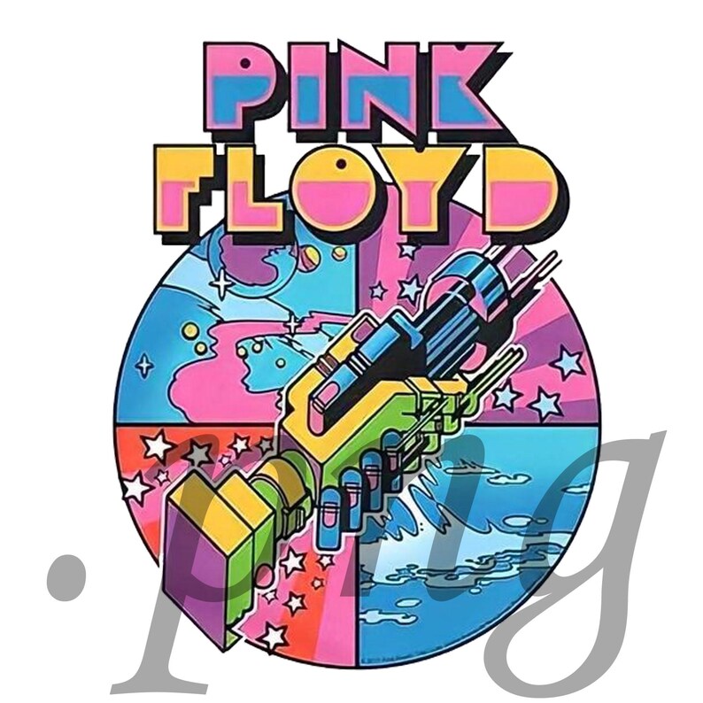 Pink Flo PNG L Pink Flo Retro PNG L Retro L Pink Floyd Prints L Pink ...