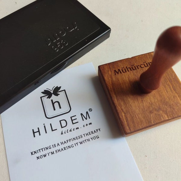 Large Custom Stamp - Etsy