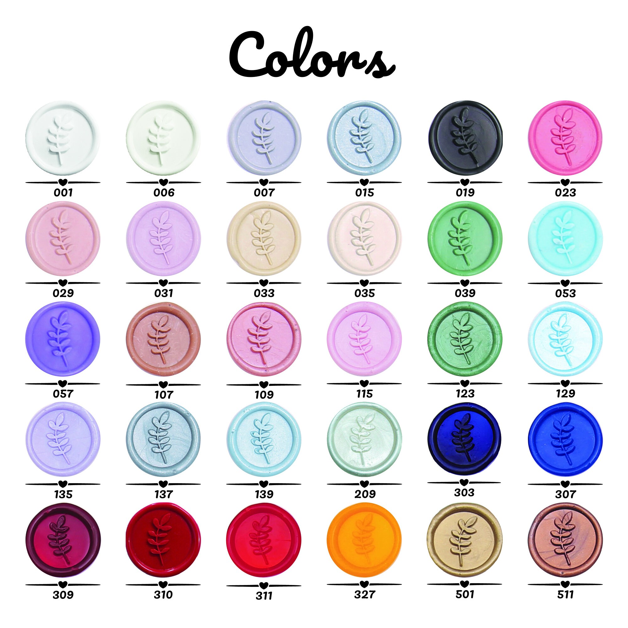 Heart Bead Wax Seal, Gold Wax Seal Heart Bead Stamp, Wedding Wax Seal ...