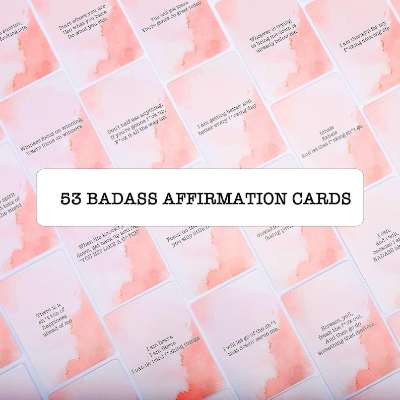 Empowering Affirmation Cards for Women and Mothers Day: Daily ...