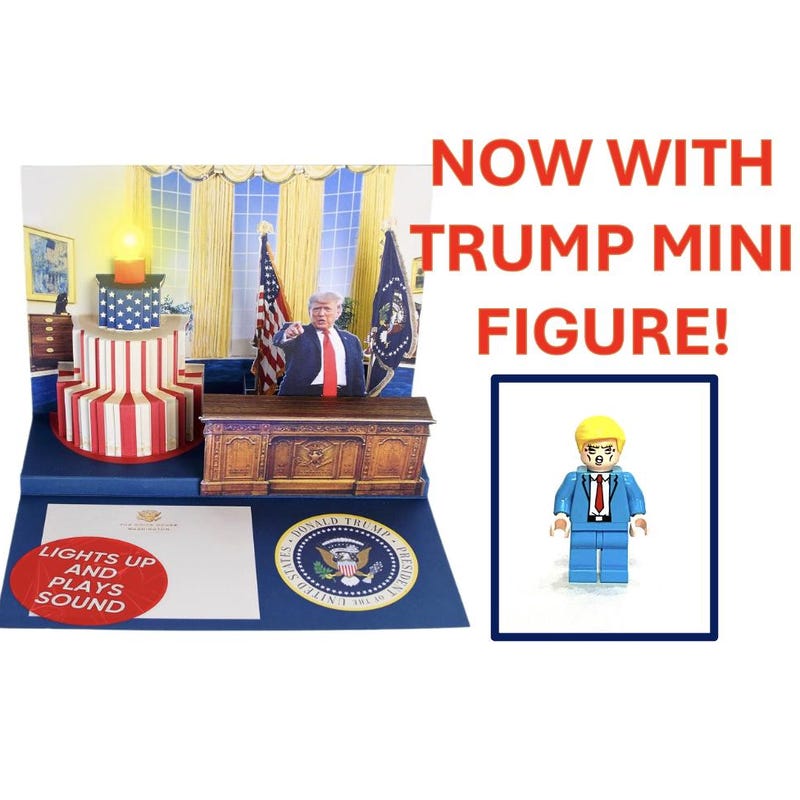 Donald Trump Mini Figure - Etsy