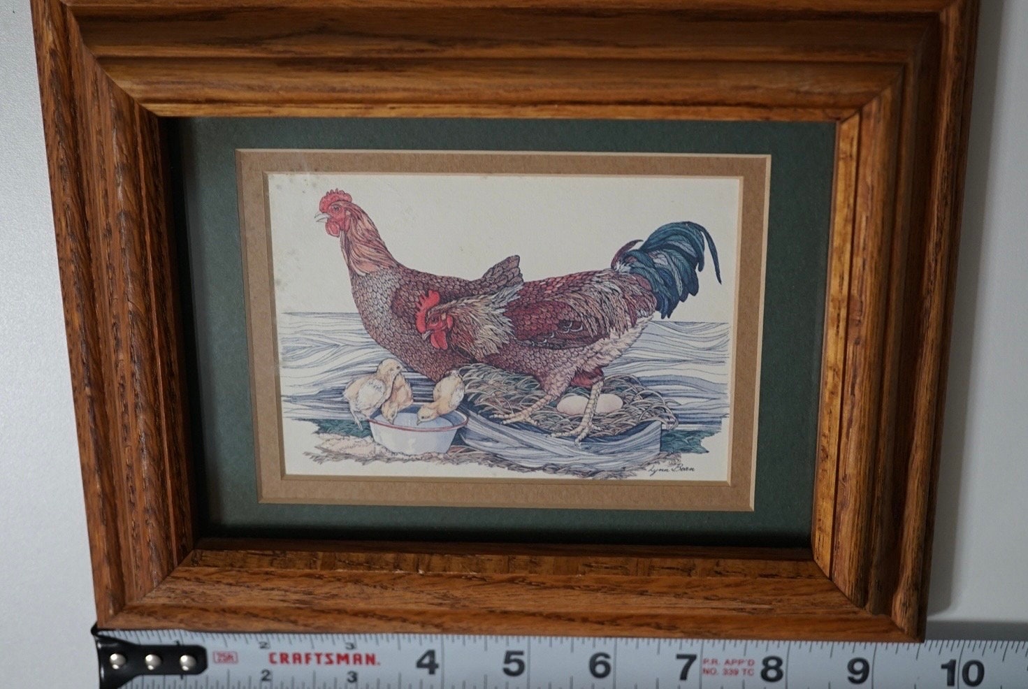 Chicken Artwork Vintage Photo Housewarming Gift for Chicken Lovers ...
