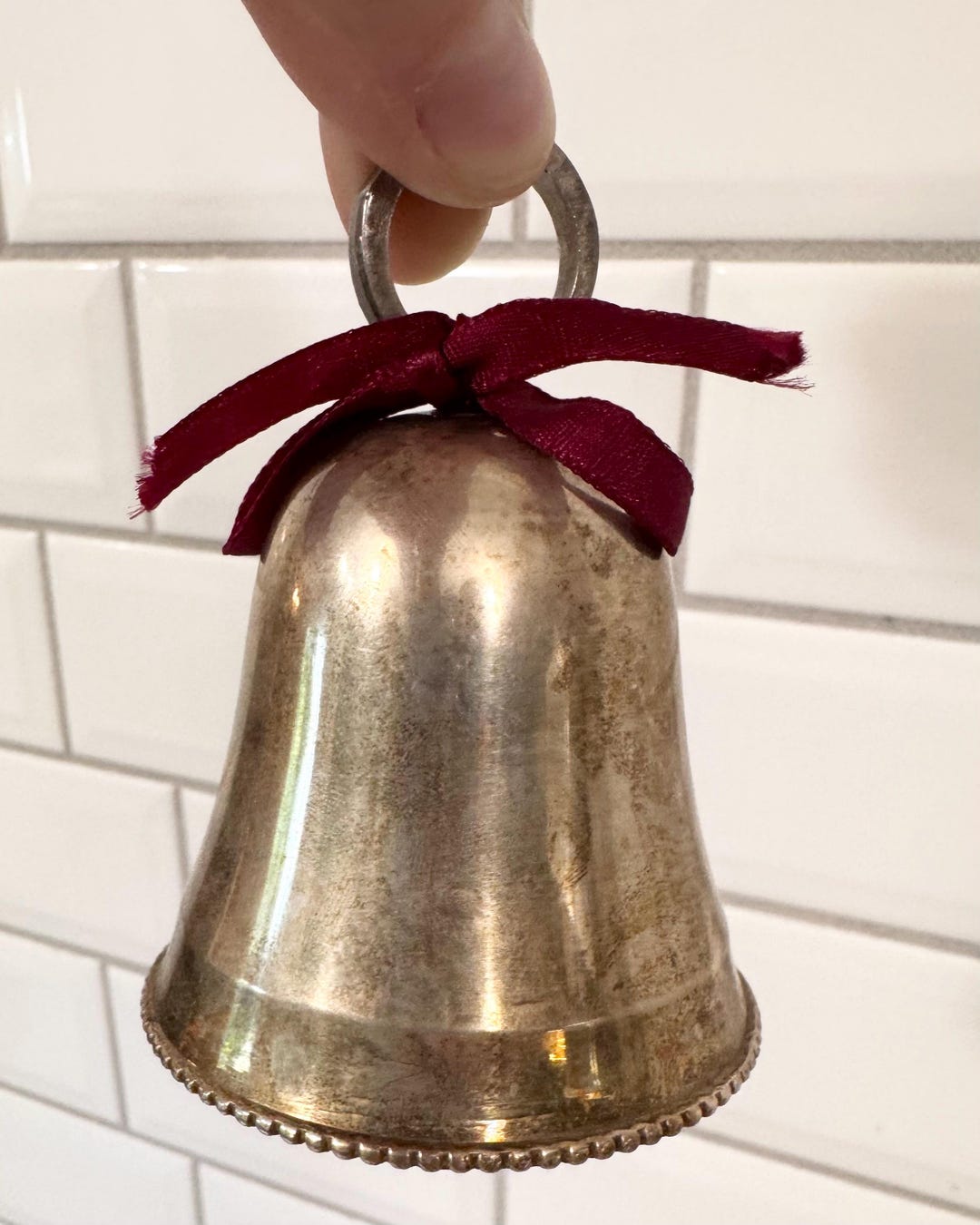Vintage Brass Bell Made in India Decorative Edging - Etsy