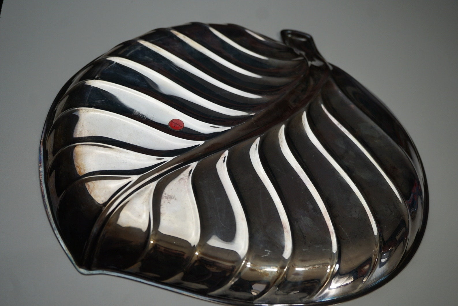 Mid Century Modern Silver Large Leaf Tray Housewarming Gift for Her ...