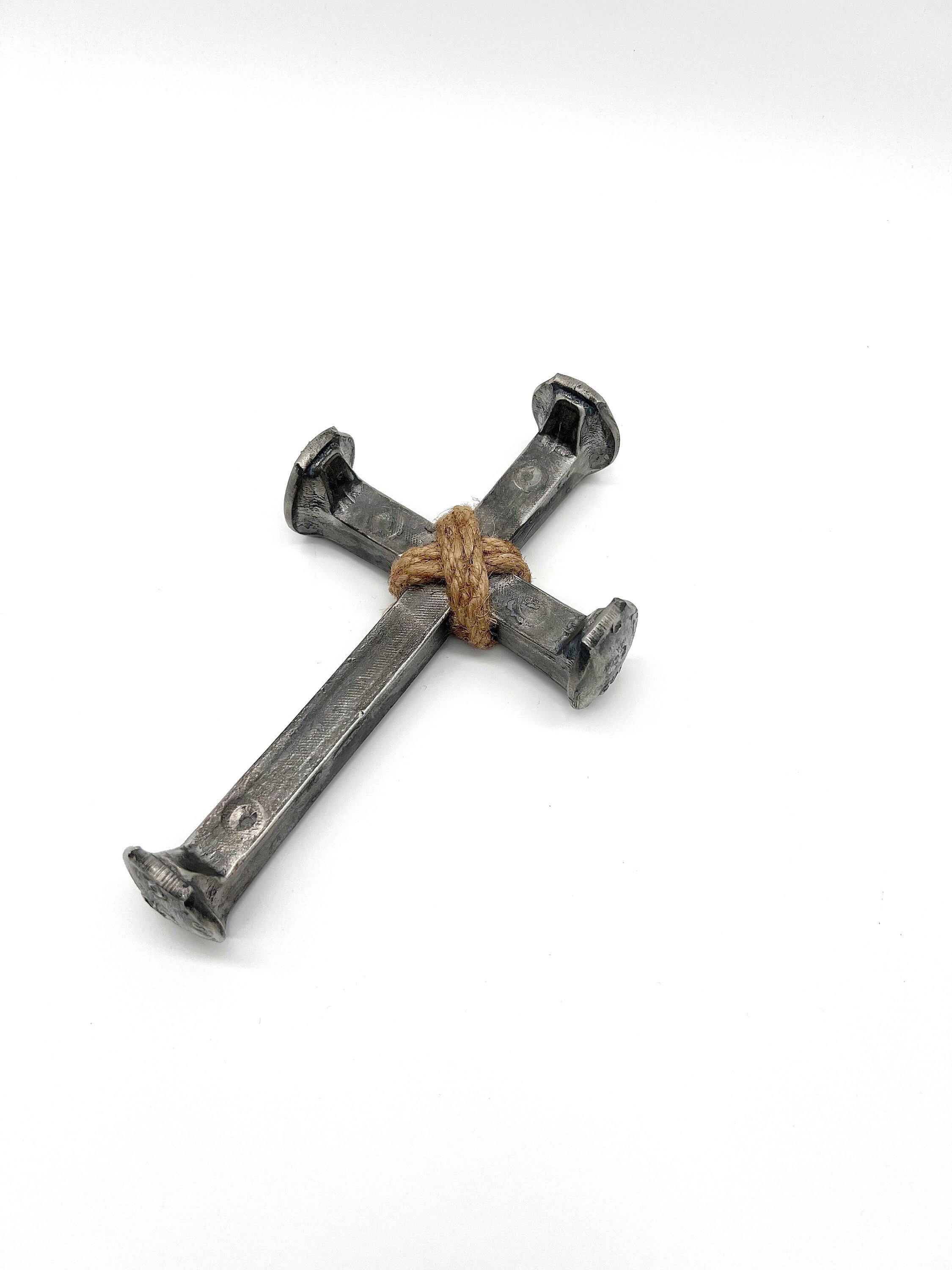 Railroad Spike Cross | Ready to Hang | Made in USA - Etsy