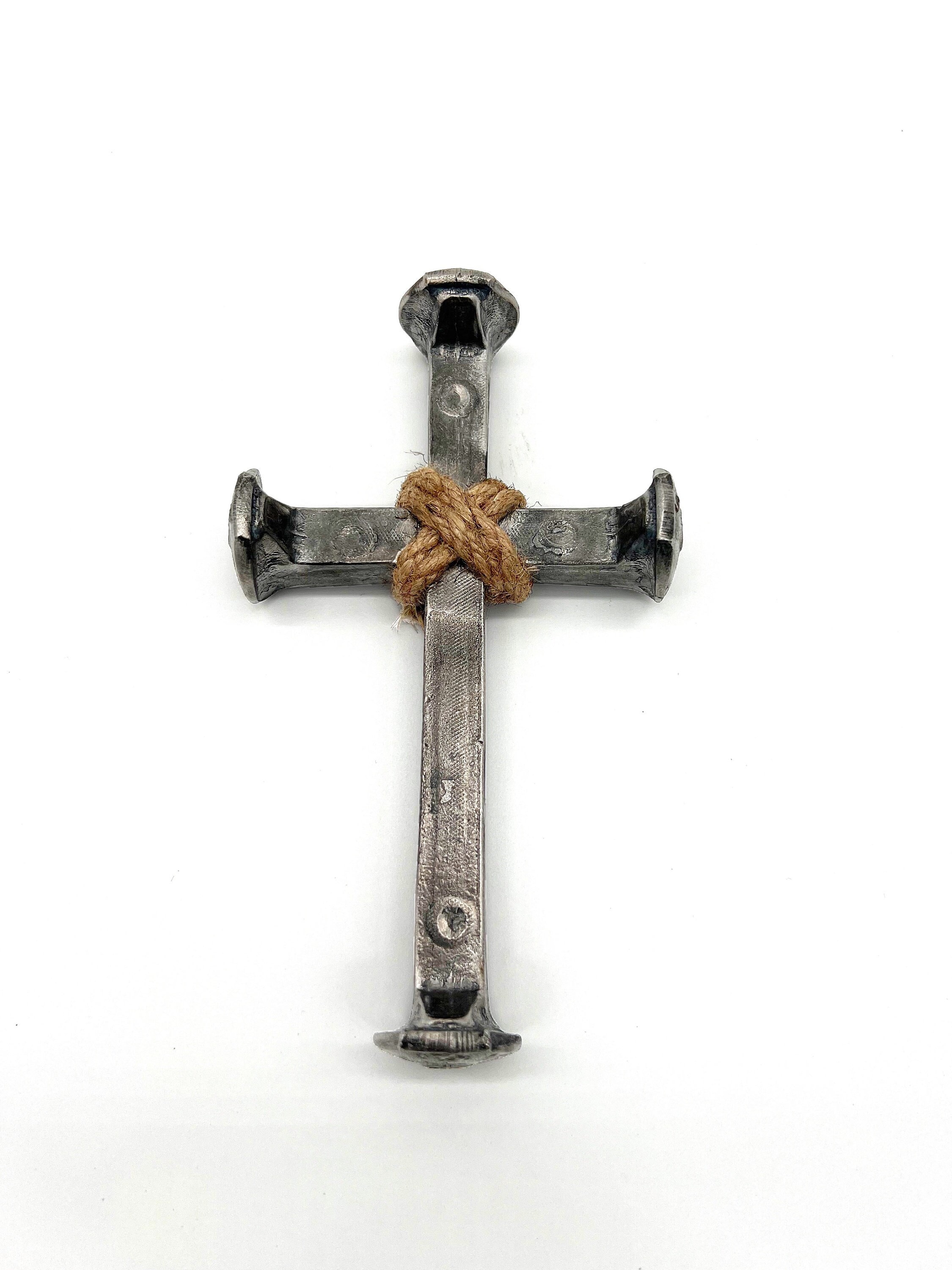 Railroad Spike Cross | Ready to Hang | Made in USA - Etsy