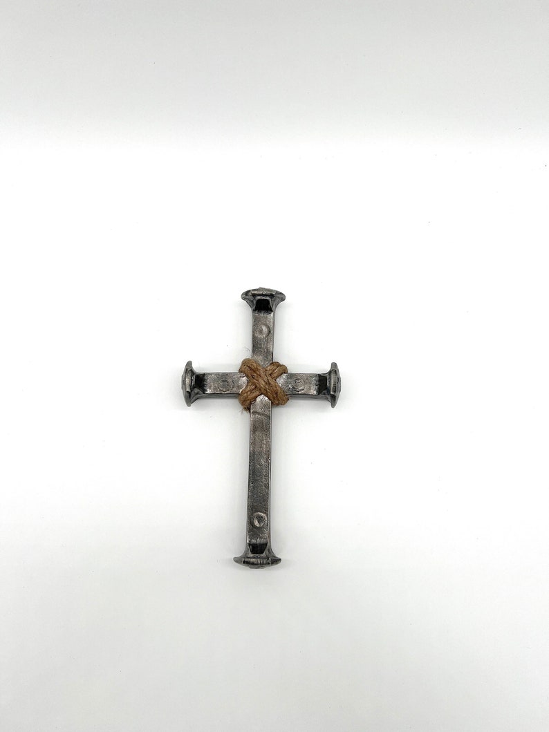 Railroad Spike Cross | Ready to Hang | Made in USA - Etsy