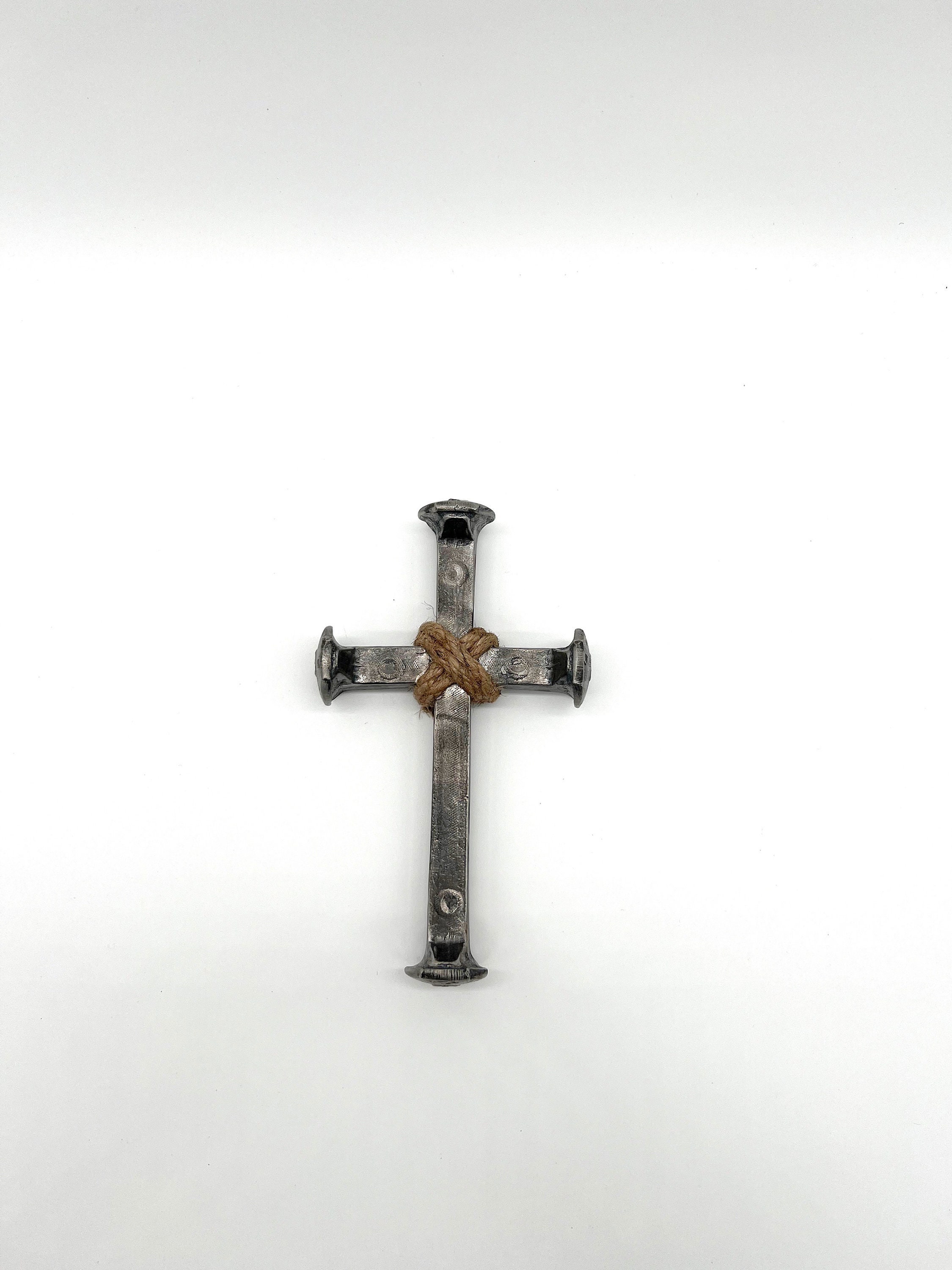 Railroad Spike Cross | Ready to Hang | Made in USA - Etsy