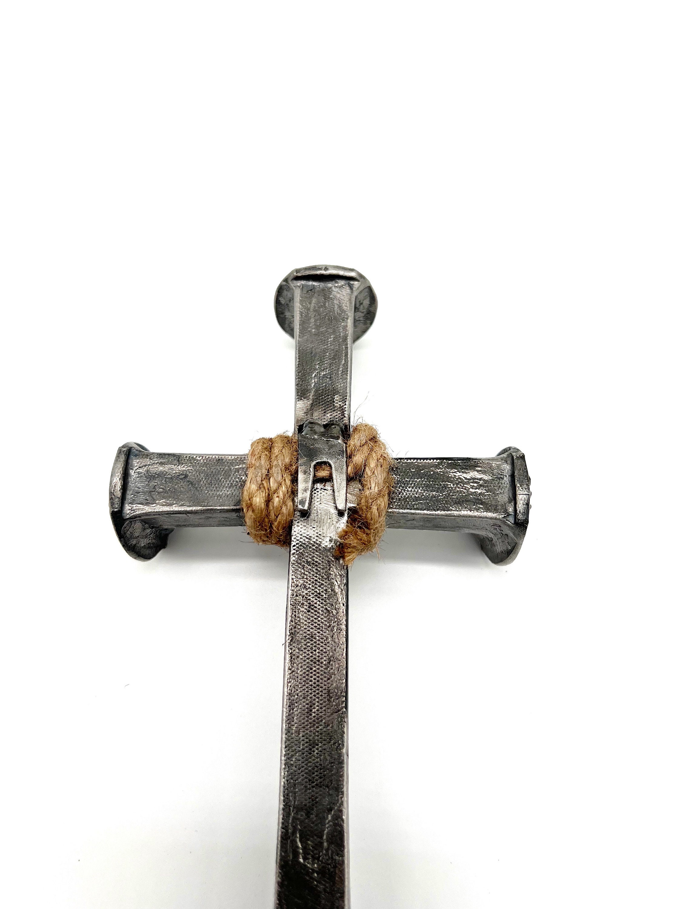 Railroad Spike Cross | Ready to Hang | Made in USA - Etsy