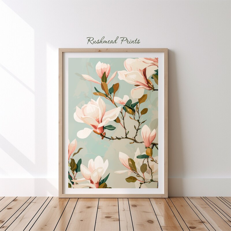 Magnolia Print - Etsy