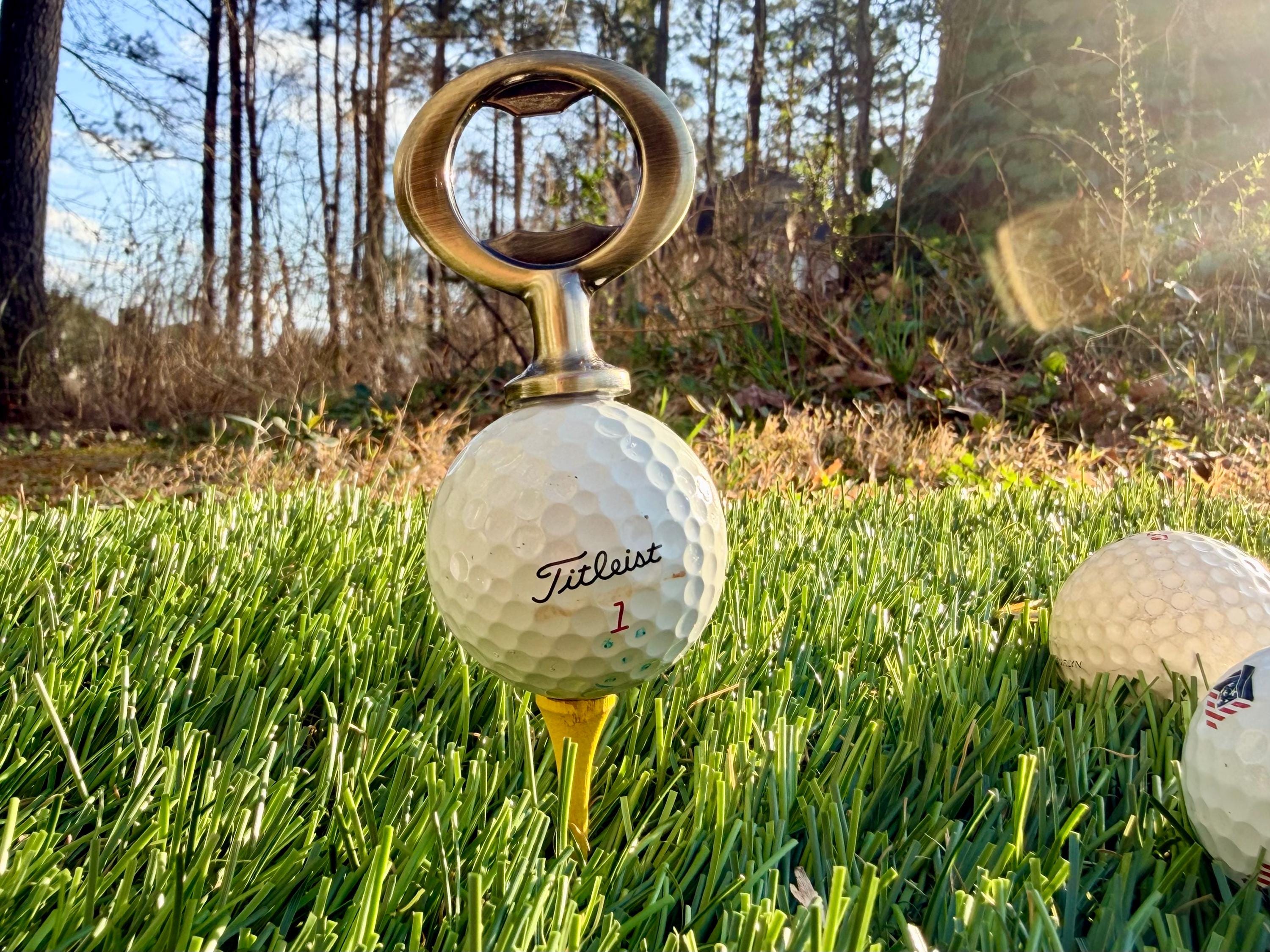 Handcrafted New and Repurposed Golf Ball Bottle Opener - Etsy