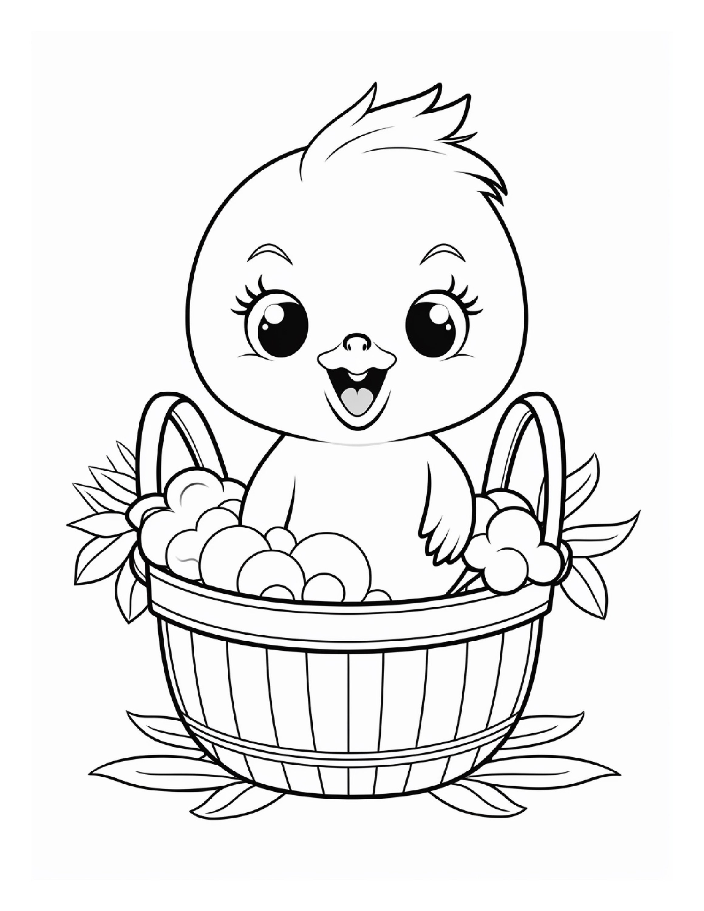 200 Easter Coloring Pages - Etsy