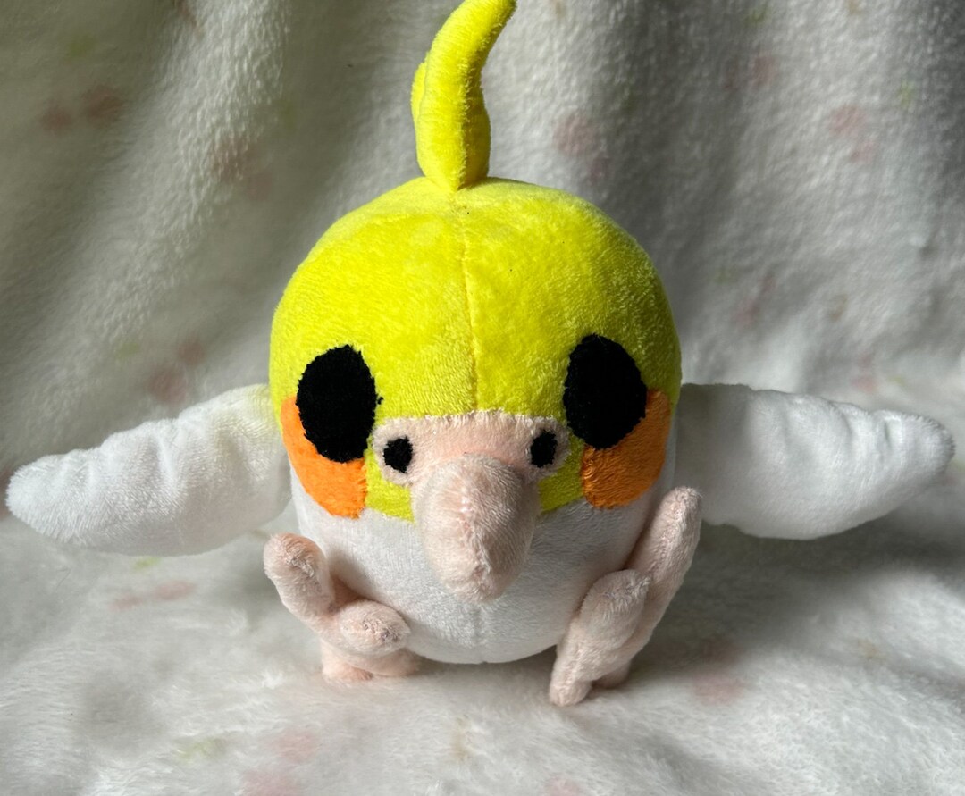 Handmade Cockatiel Plush Toy - Etsy