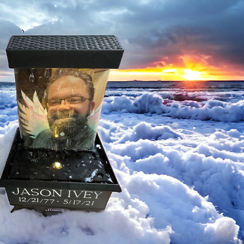 Memorial Waterfall / Personalized Waterfall/ Memorial Fountain/custom ...