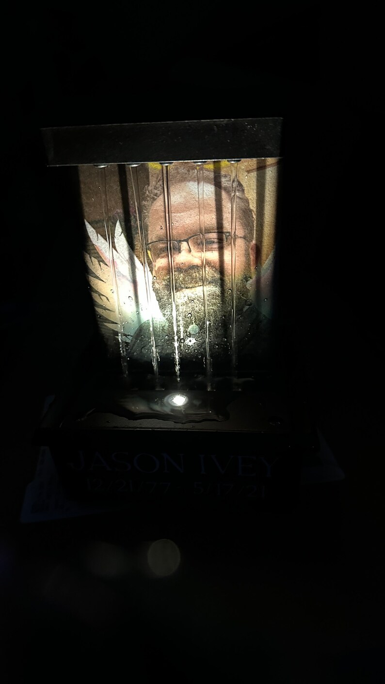 Memorial Waterfall / Personalized Waterfall/ Memorial Fountain/custom ...