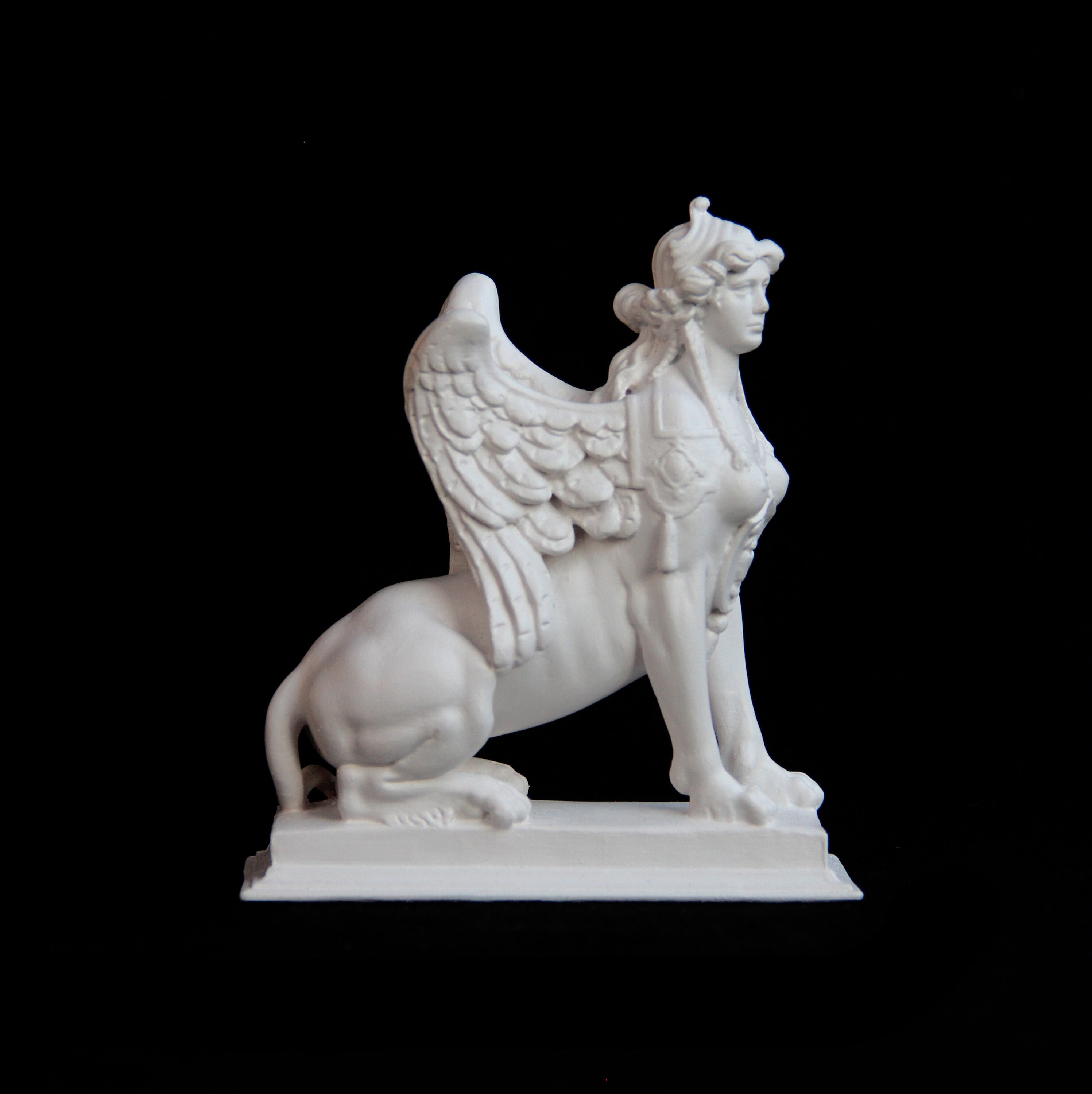 Greek Sphinx of Thebes and Oedipus Shelf Decor, Home Decor, Desk ...