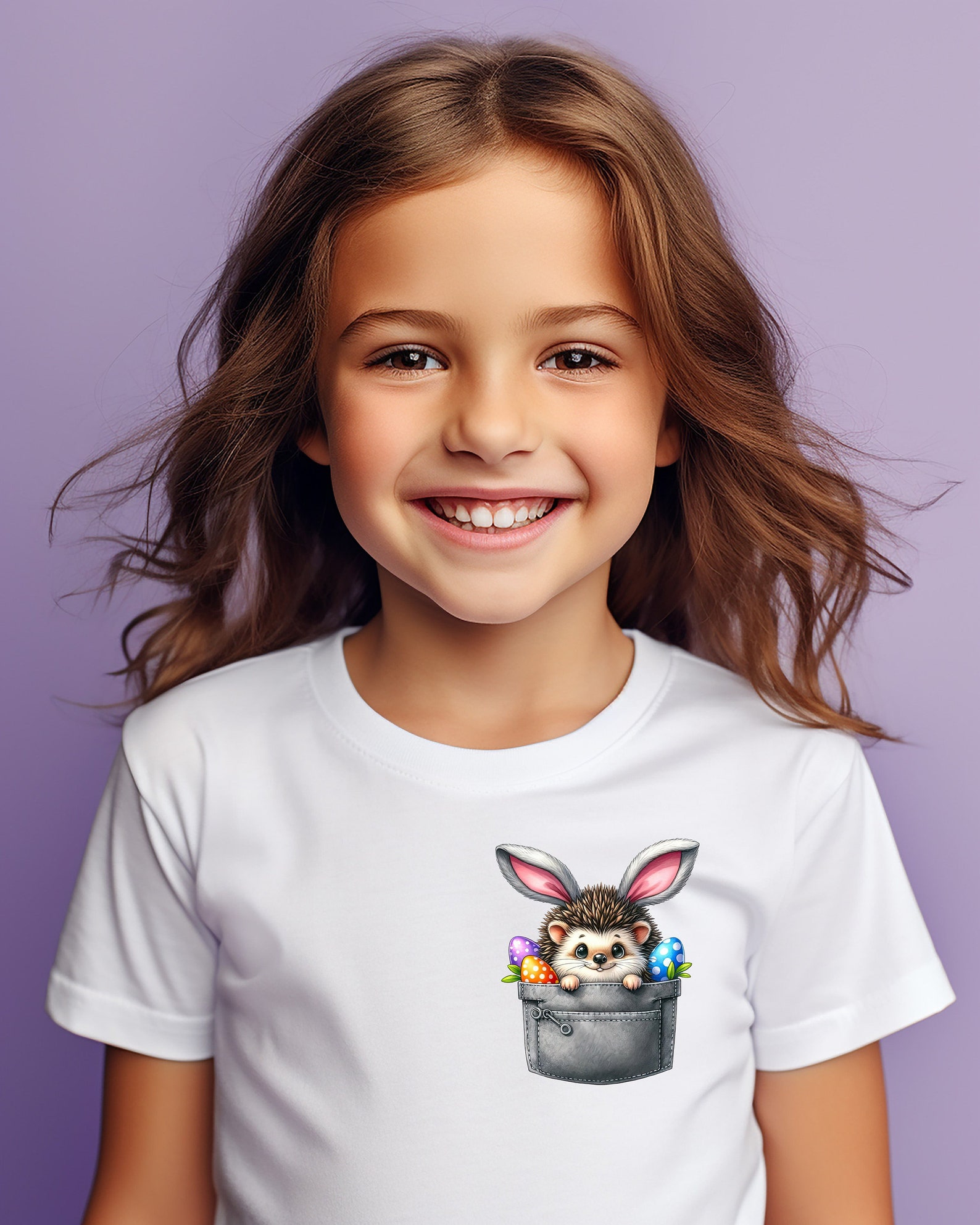 Personalized Skip and Hop Easter Pocket Children's T-shirt, Easter ...