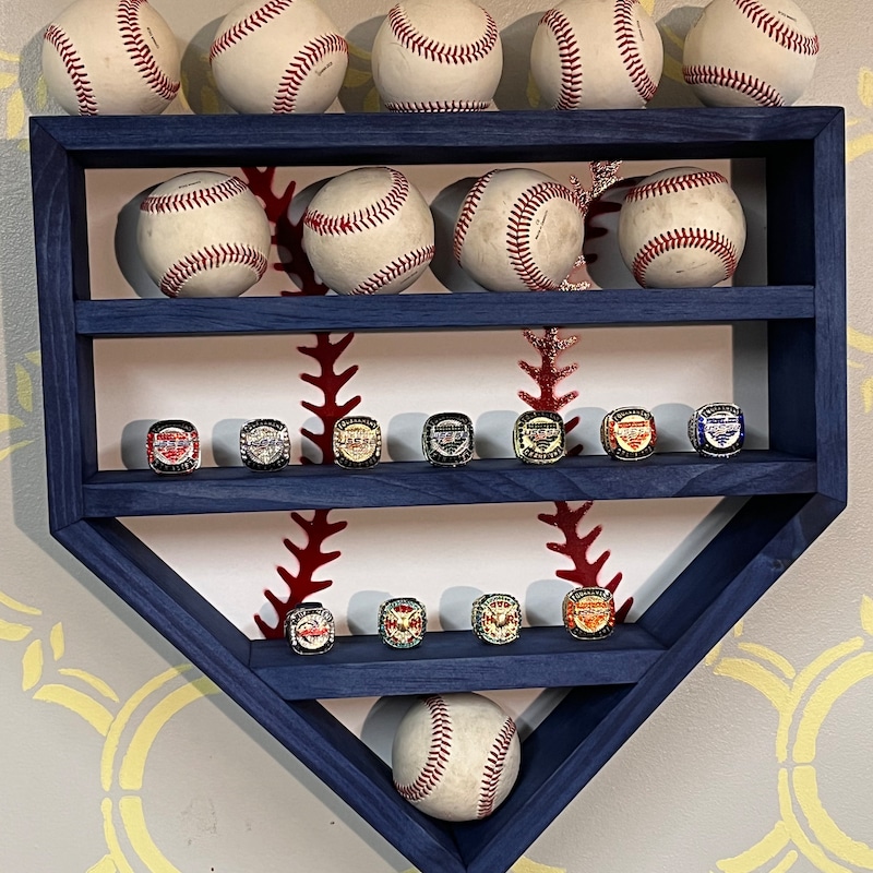 Baseball Ring Display - Etsy