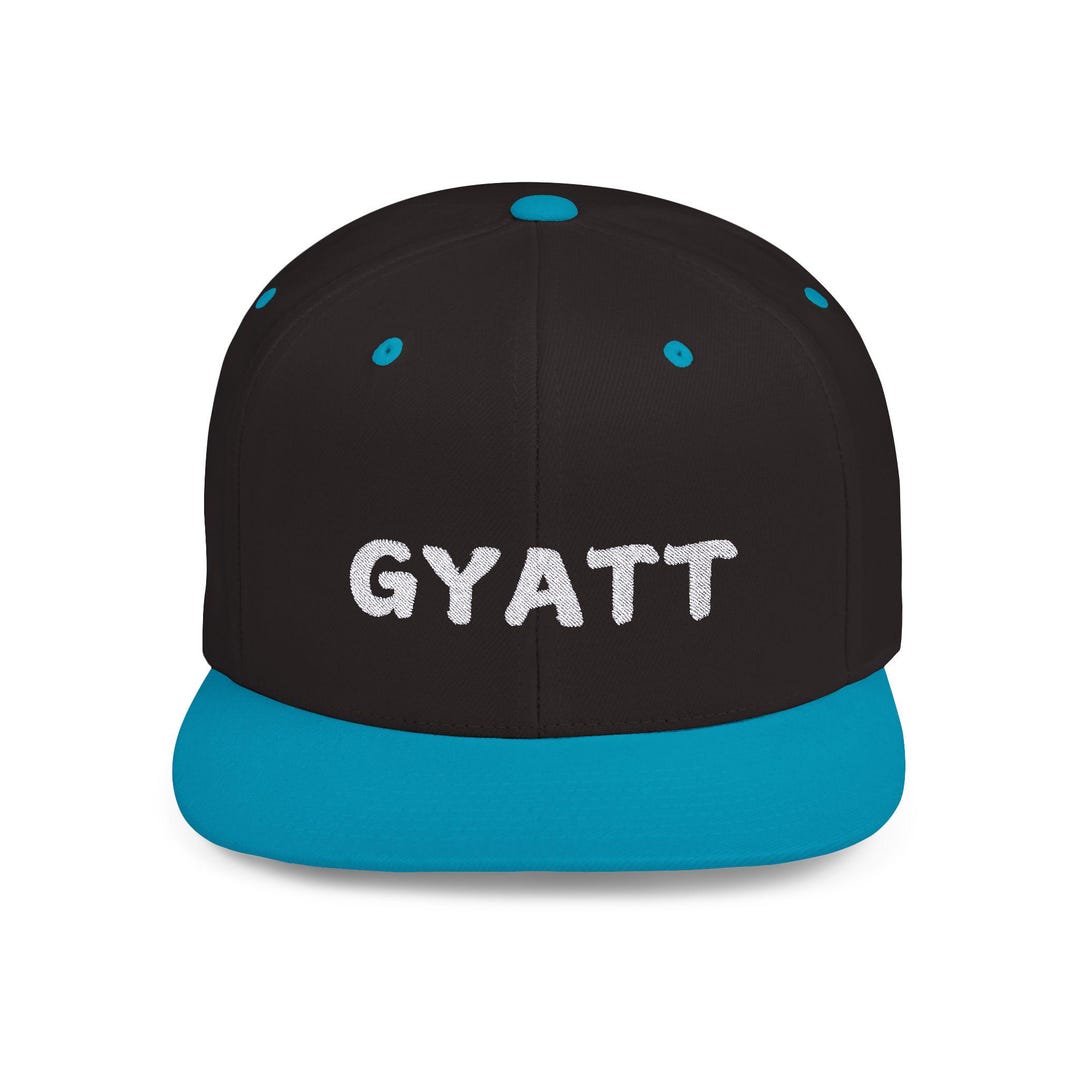 Embroidery, Gen Z GYATT Hat, Snapback Cap Embroidered, Trendy Youth ...