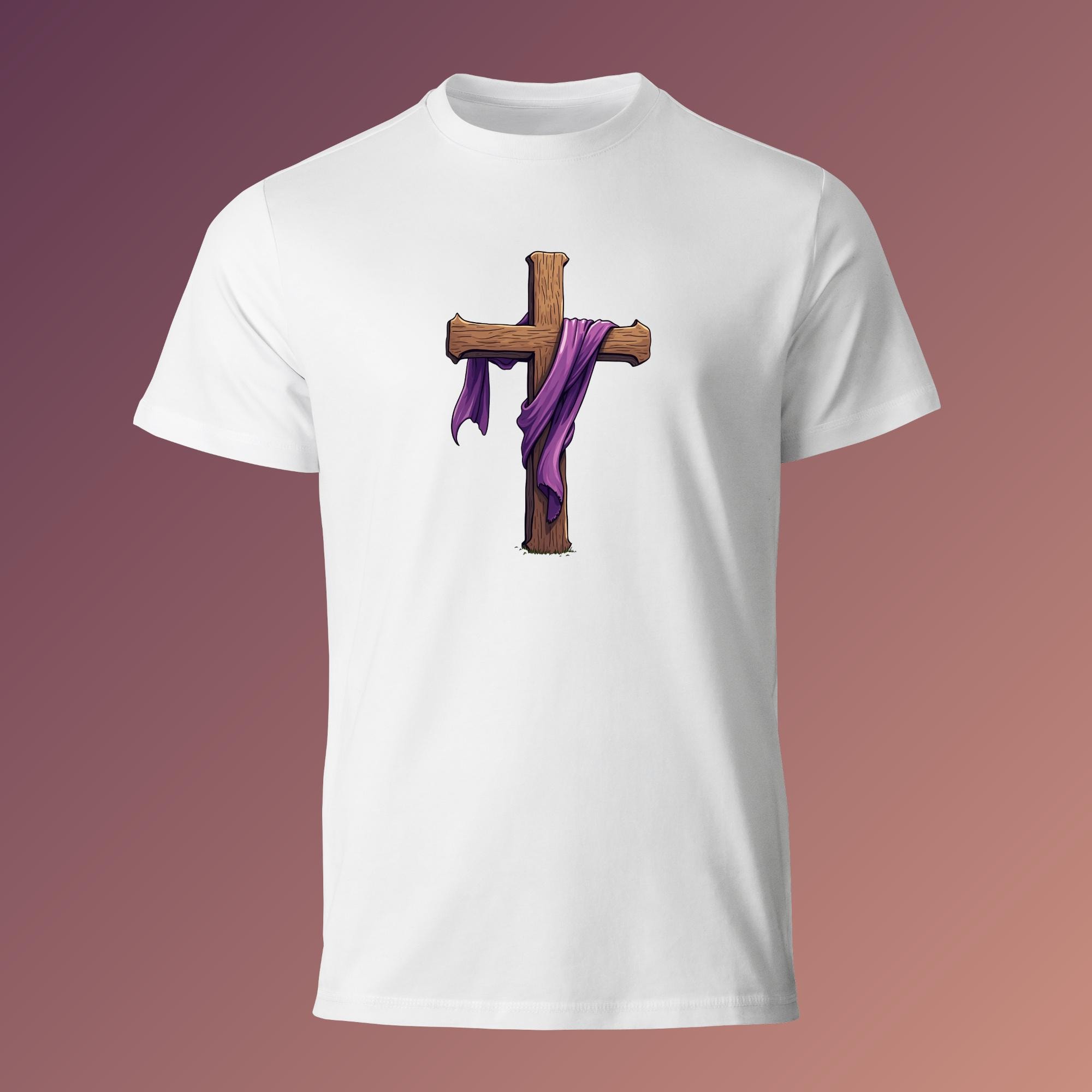 Purple Draped Cross Clipart: Christian Religious Symbols (PNG Digital ...