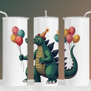 Kaiju Clipart: Godzilla With Party Hats (PNG Digital Download) - Etsy