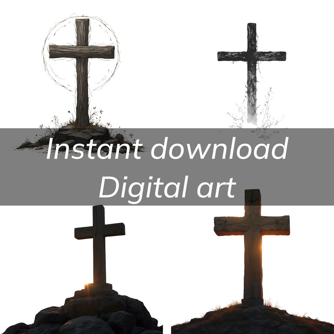 Wooden Cross on Rugged Rocks - A Symbol of Spirituality and Reverence ...