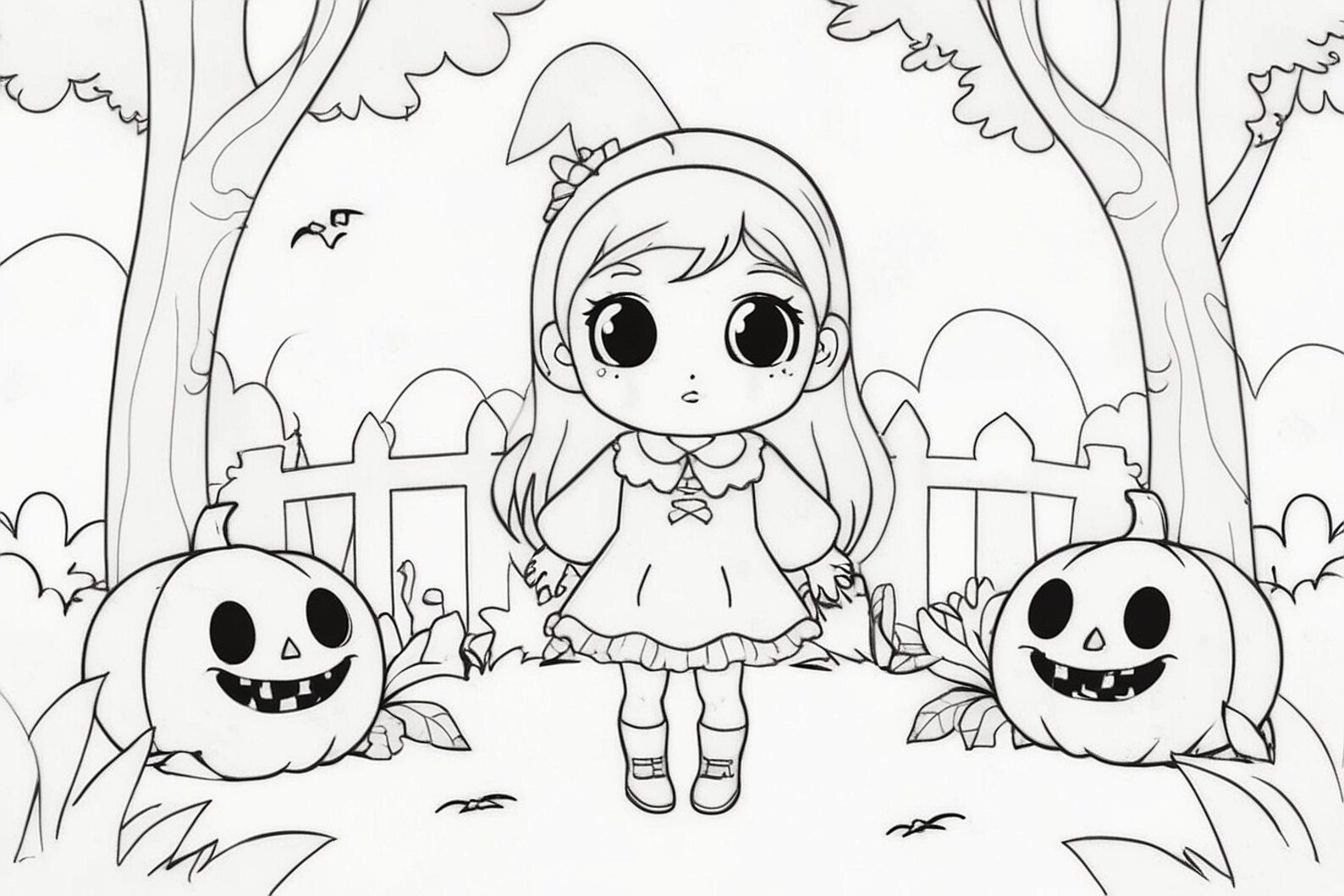 Halloween Coloring Book 50 Pages of Halloween Fun Themed Coloring Pages ...