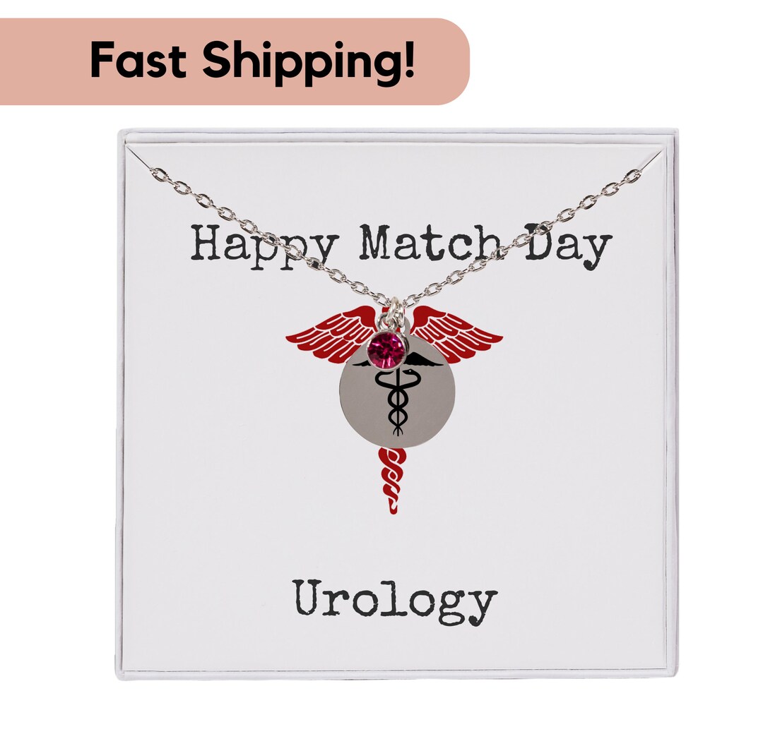 Urology Match Day, Match Day Necklace, Residency Match Day Gift Medical ...