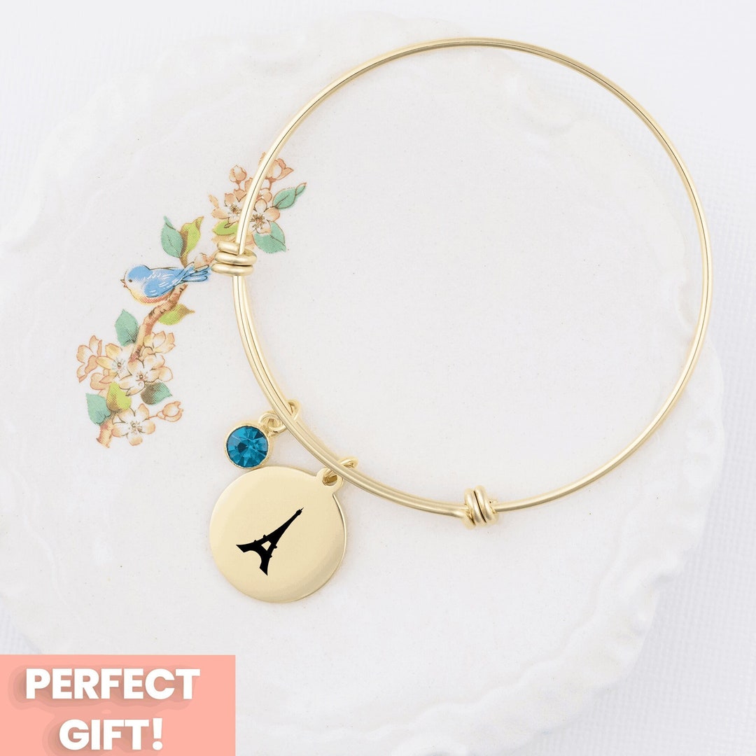 Eiffel Tower Bracelet for Women Paris Themed Gift Eiffel Tower Jewelry ...