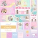 Pastel Rainbow Shopify Banner Canva Template, Shopify Banners ...