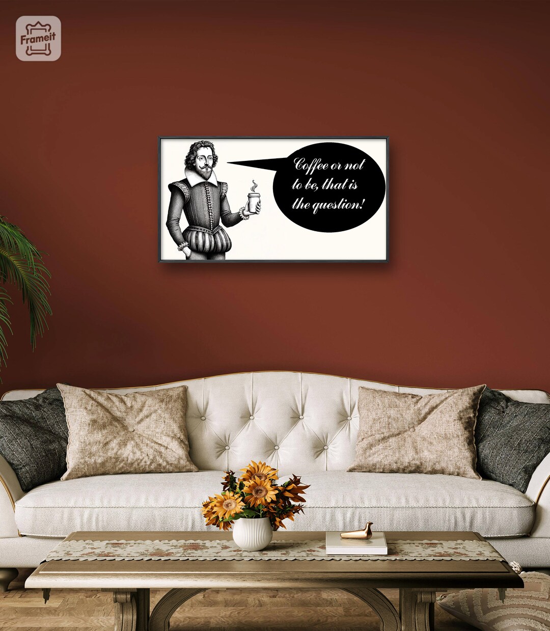 Hamlet Coffee Poster A3 - Etsy