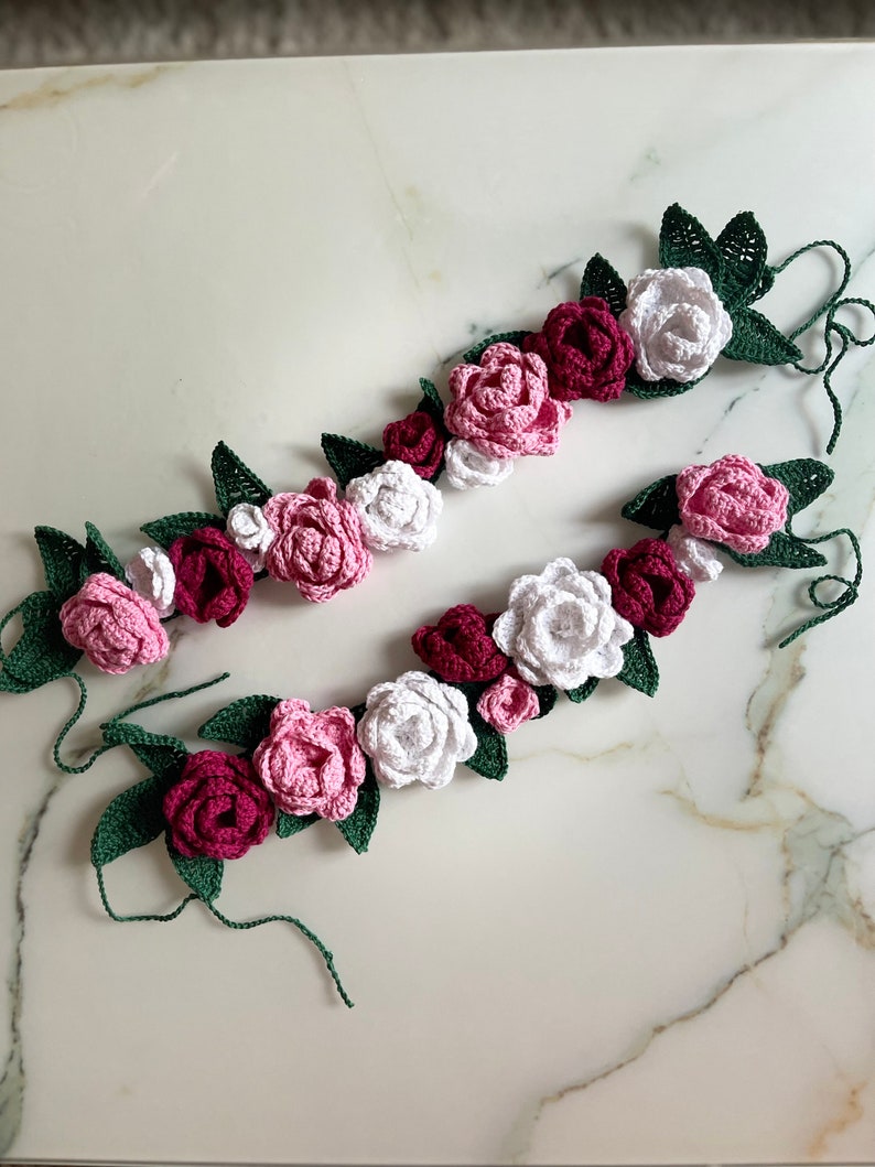 Flower Wreath Crochet Pattern - Etsy