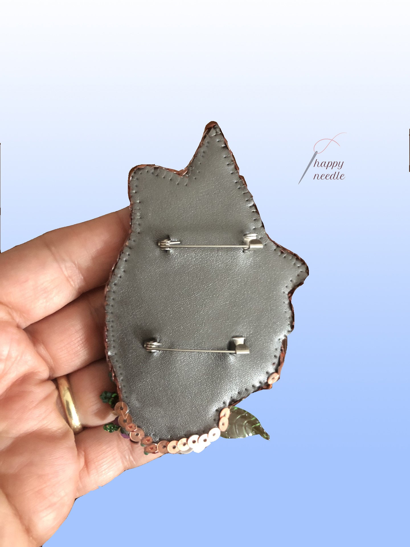 Handmade Custom Pet Portrait Brooch, Send Us a Photo of Your Pet, Let's ...