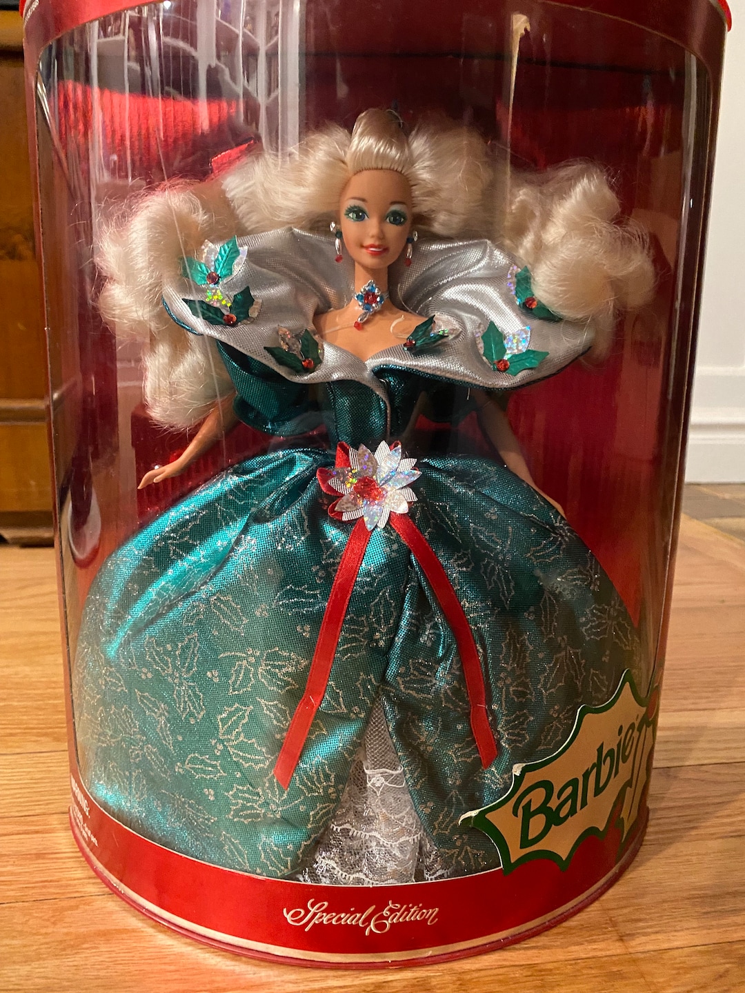 1995 Special Edition Holiday Barbie - Etsy