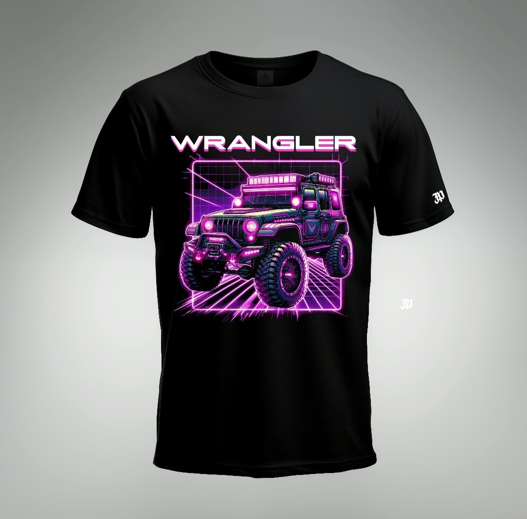 Cyber Jeep Wrangler T Shirt - Etsy