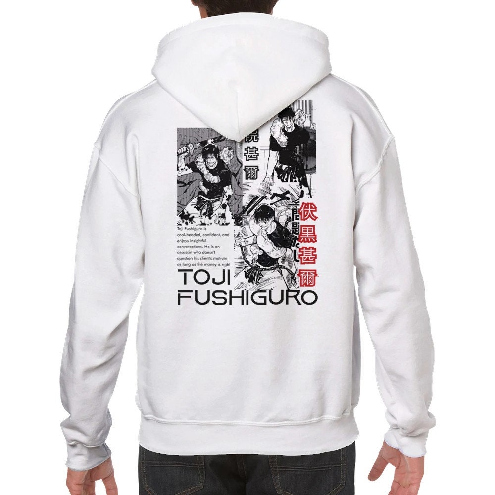 Premium Toji Fushıguro Hoodie, Anime Hoodie, Jujutsu Kaisen Hoodie - Etsy