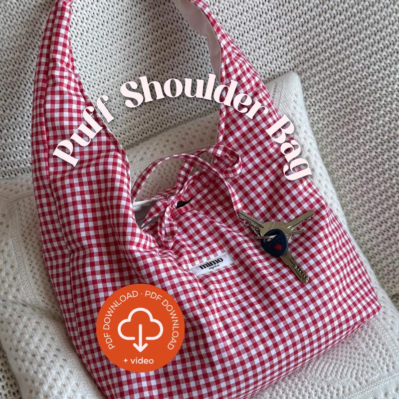 Bow Shoulder Bag PDF Sewing Pattern: Beginner-friendly Boho Bag With ...