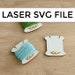 Embroidery Bobbins SVG File, Thread Keepers, Floss Bobbins for Laser ...