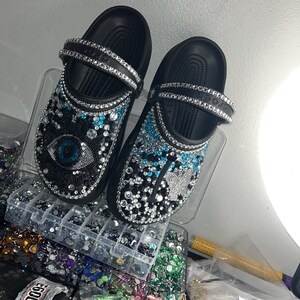 Bedazzled Crocs - Etsy