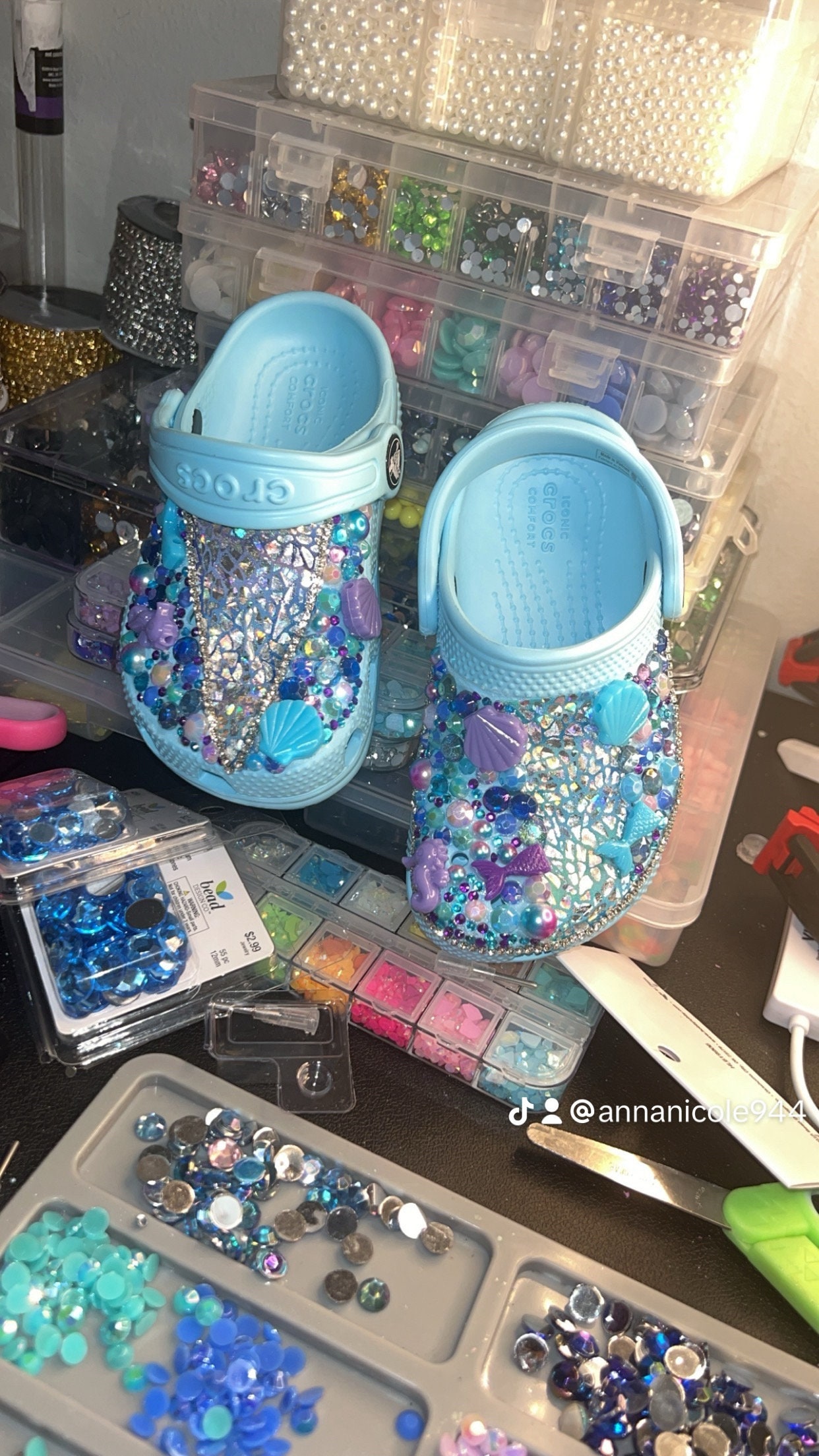 Bedazzled Crocs - Etsy