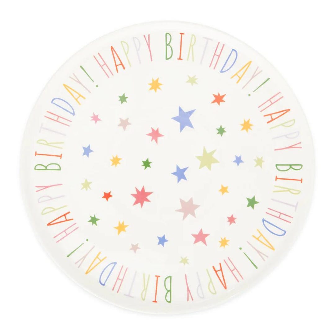 Happy Birthday! Ceramic Cake Plate - Etsy