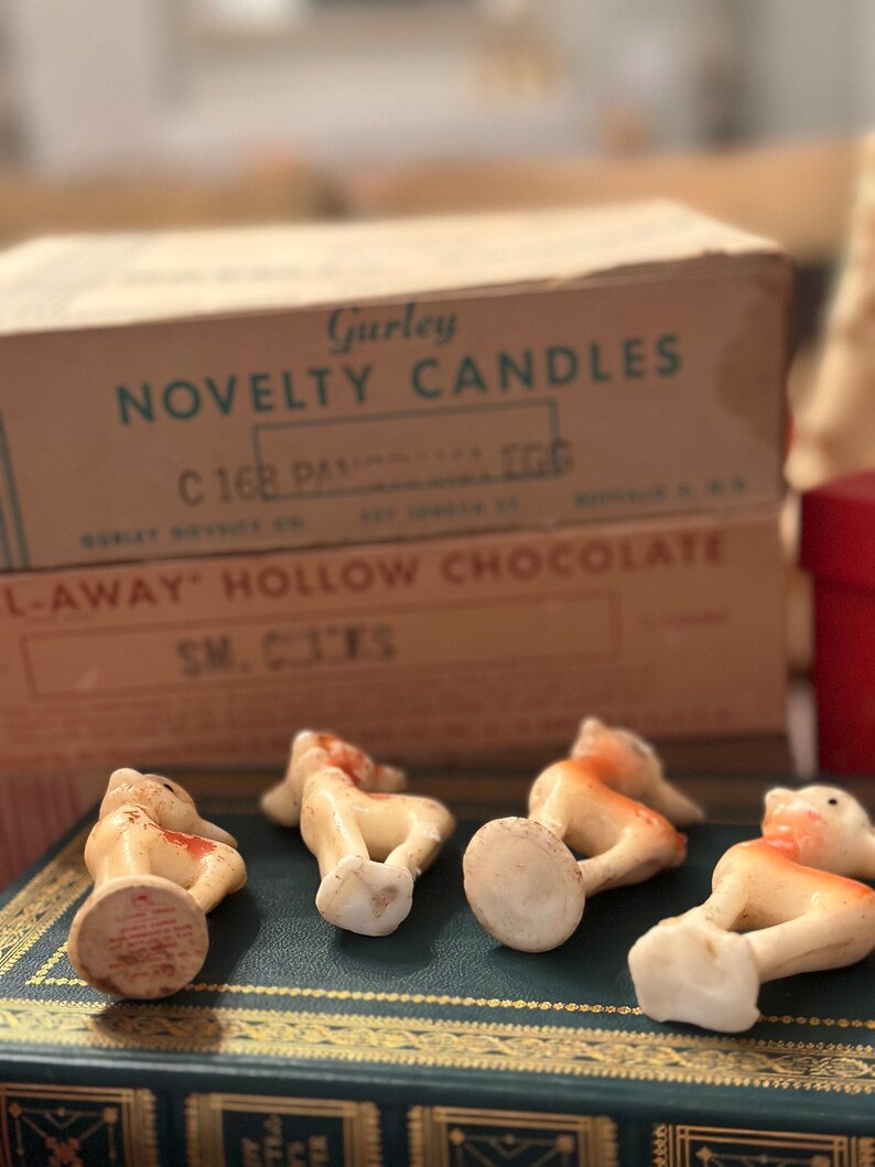 Vintage Tavern Fawn Candles & Box - Etsy