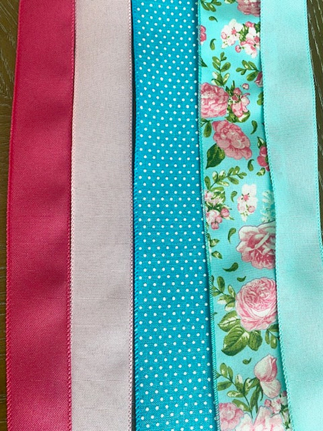 Mothers Day Wreath Wired Ribbon Bundle, Ribbon Bundle Kits, Spring ...