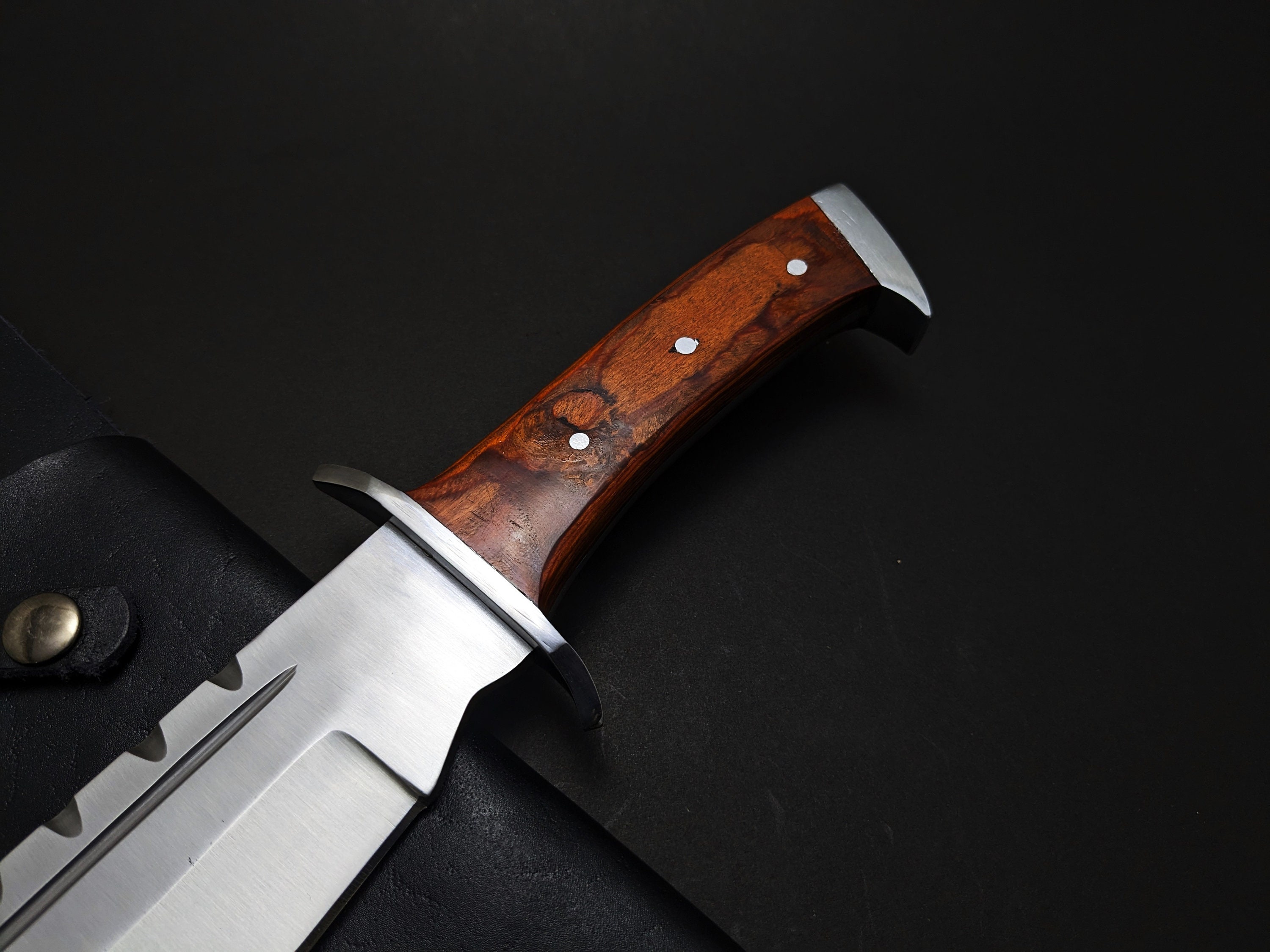 Rambo Machete: Handmade Stainless Steel Movie Replica Knife Heavy Duty ...