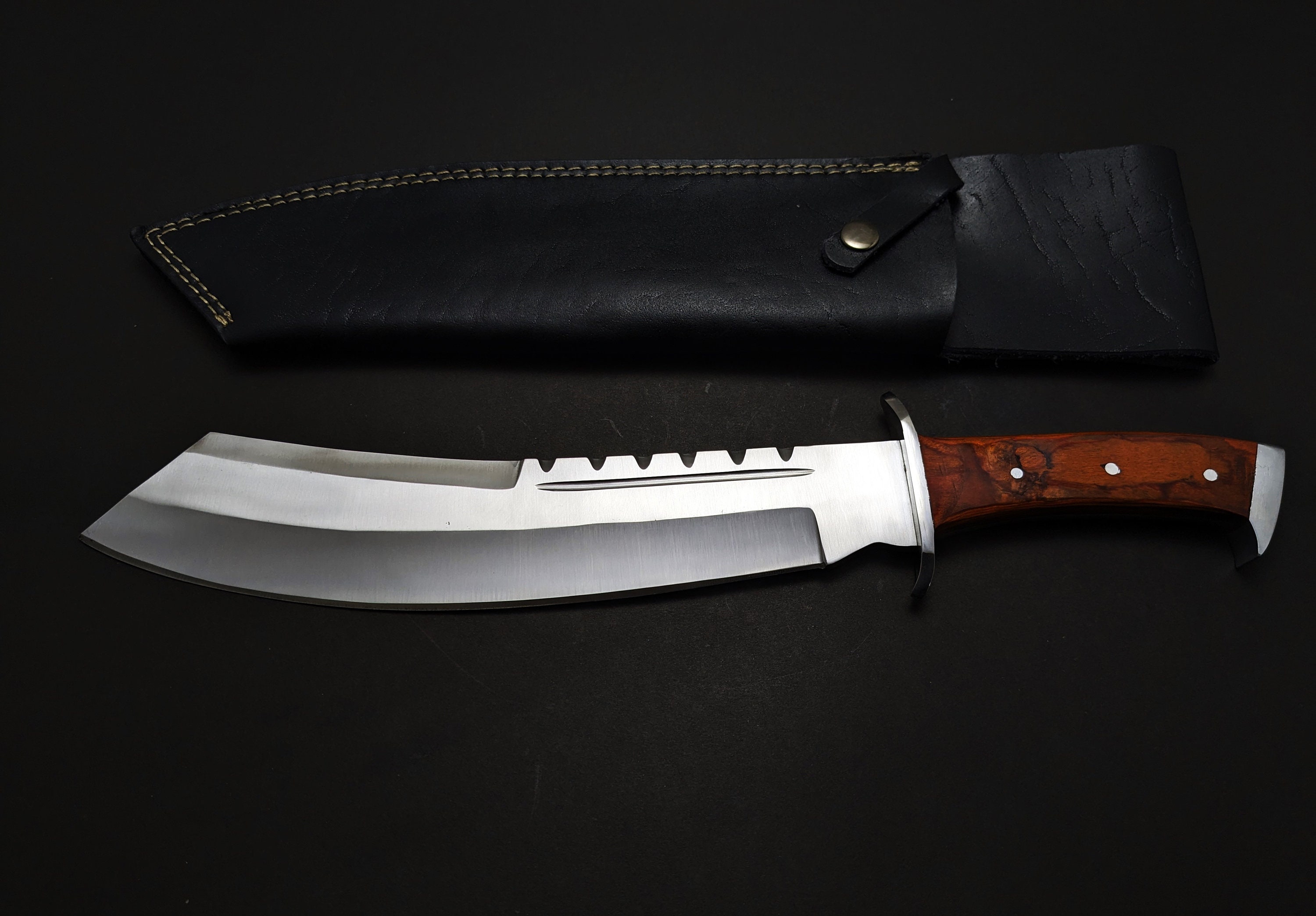 Rambo Machete: Handmade Stainless Steel Movie Replica Knife Heavy Duty ...