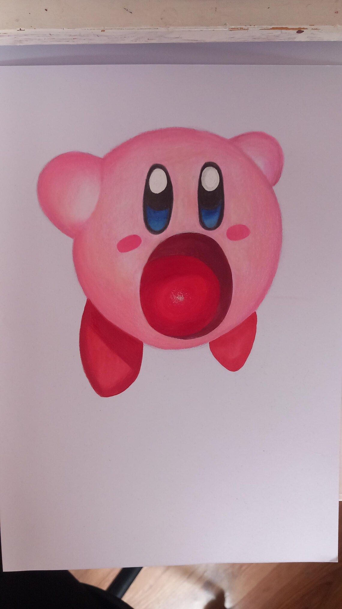 Kirby Original Drawing Signed by Artist - Etsy