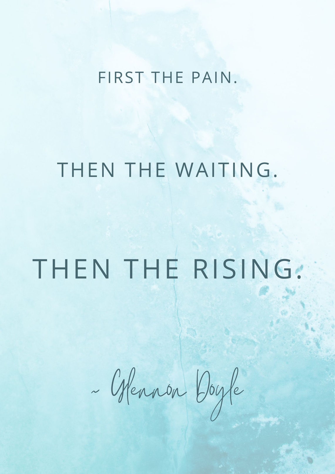 Glennon Doyle Quote SVG | Inspirational Poster SVG | Motivtional Quote ...