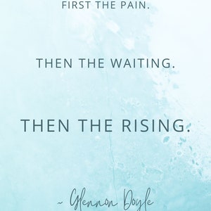 Glennon Doyle Quote SVG | Inspirational Poster SVG | Motivtional Quote ...