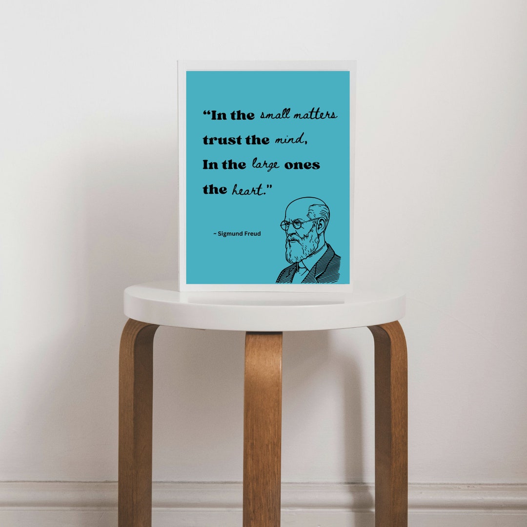 Sigmund Freud Poster Counselling Print SVG Mental Health Poster SVG ...
